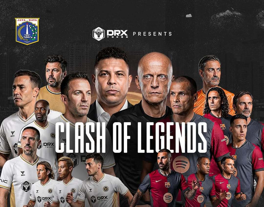 Jakarta to Host Clash of Legends 2026 Featuring Football Legends